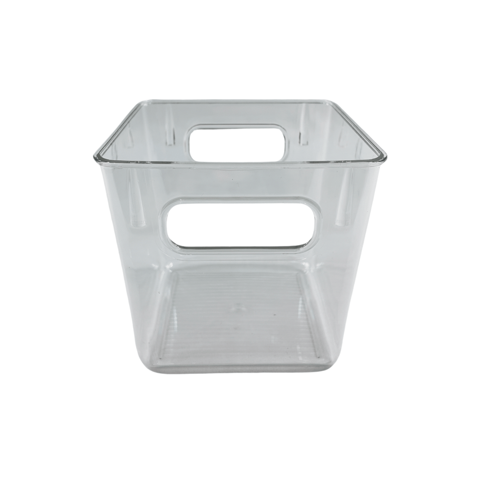 Medium Clear Bathroom Tub – Stackable Storage Organiser – Imperial ...