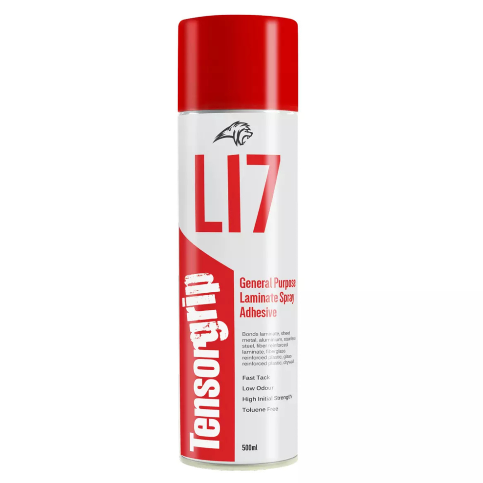 TENSORGRIP L17 ADHESIVE AEROSOL CAN 500ML – Imperial Glass and Timber