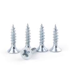 6G x 16mm Chrome Self Tapping Screws | Imperial Glass and Timber