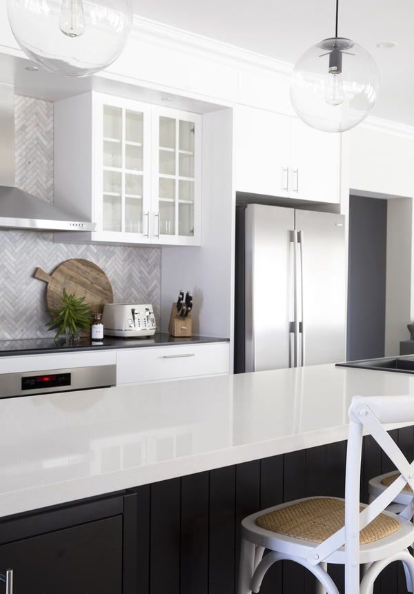 Stone Quartz | Luna White Benchtop | Cut To Size Stone Benchtops ...